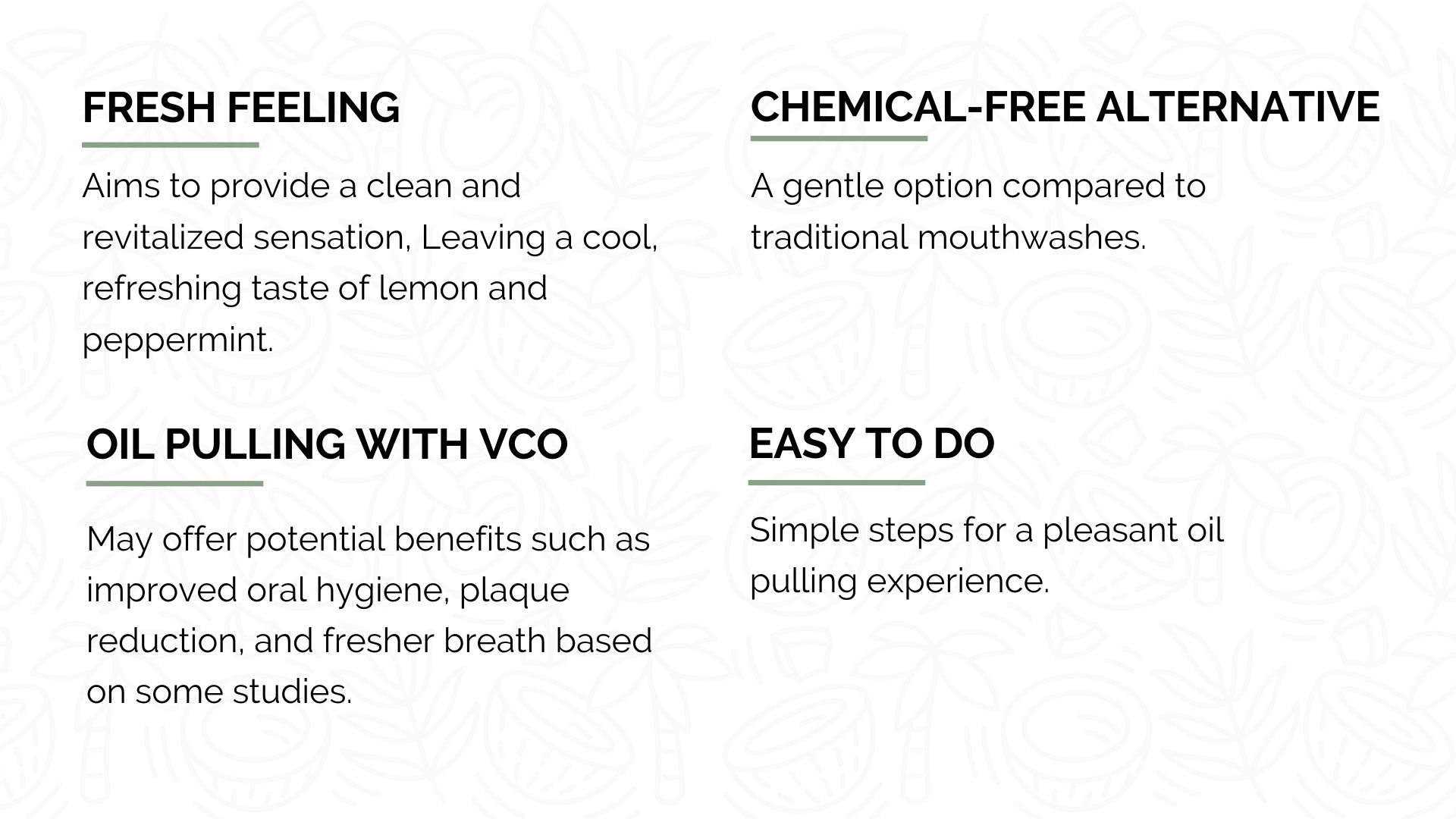 Cocobody, Oil Pulling Natural Mouthwash Minty Lemon 250ml | Shopee ...