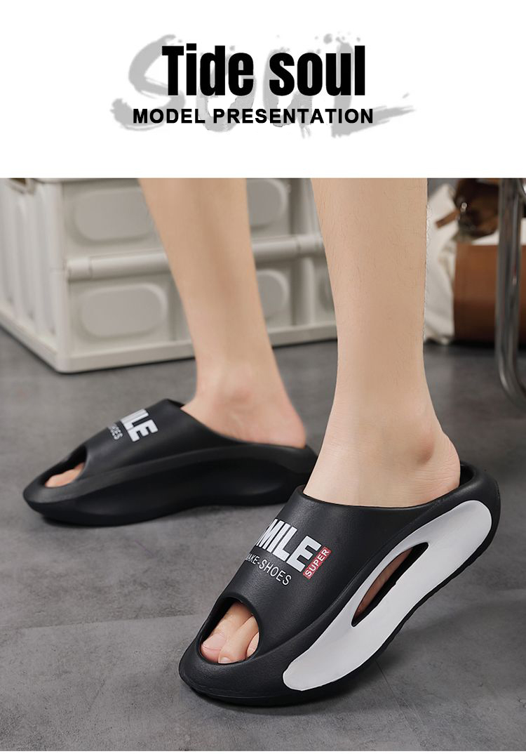 Men's fashion sports sandal Anti-slip and anti-friction thick sockliner ...