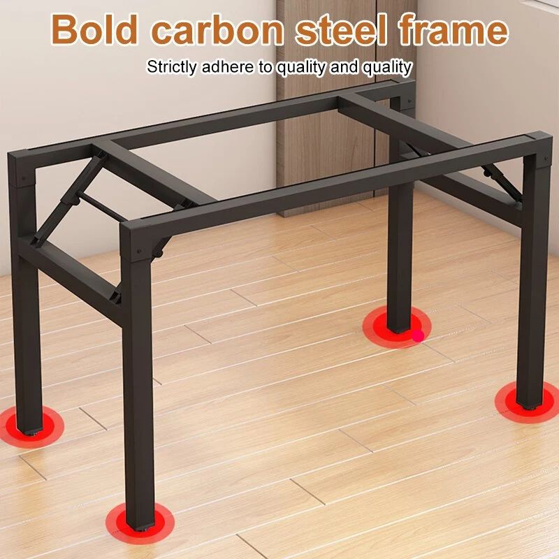 FOLDABLE TABLE / COMPUTER STUDY DESK / MODERN & MINIMALIST STYLE WOODEN ...