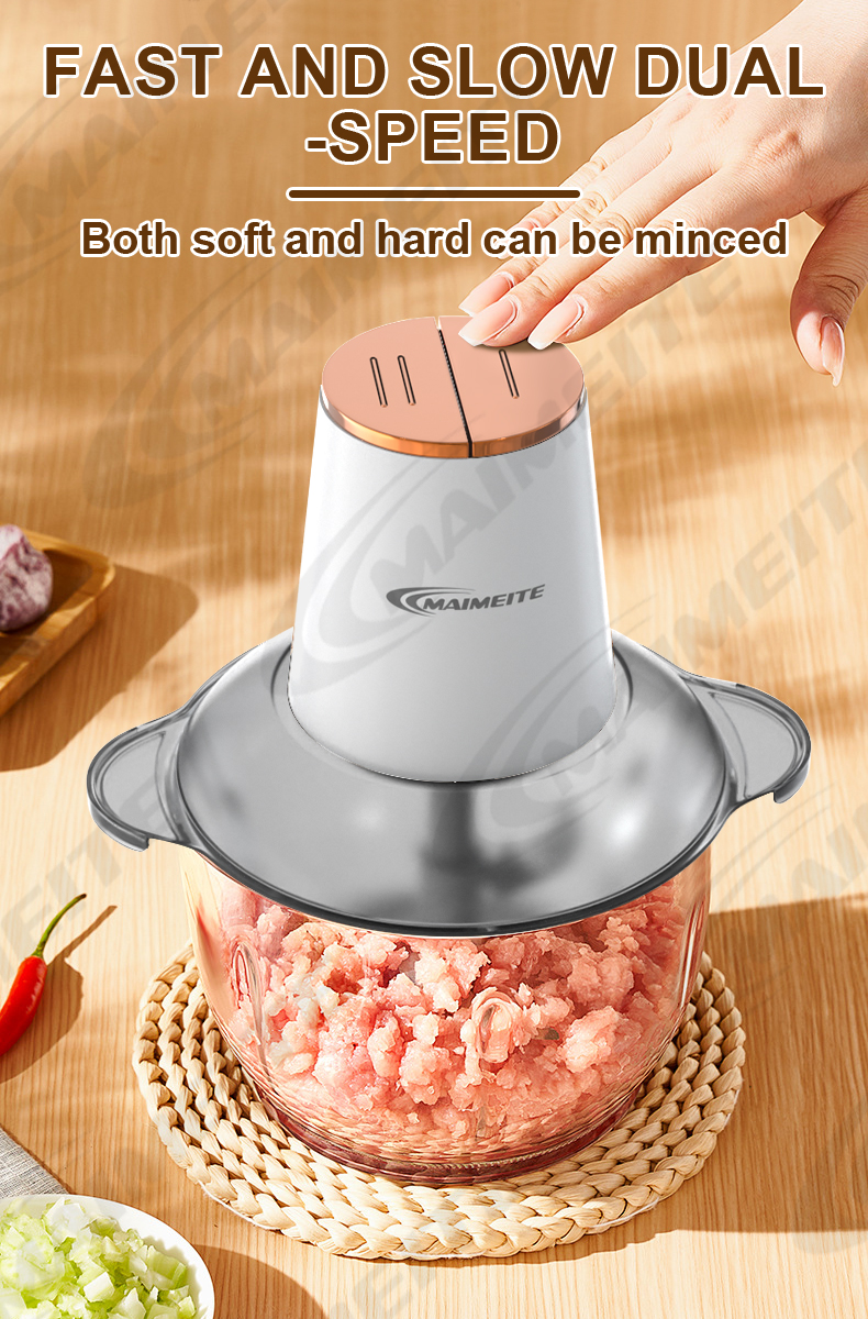 Maimeite 3L Electric Meat Grinder Mincer Food Large Capacity Food ProcessorMultifunctional ...