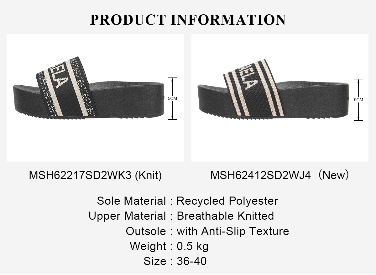 MICHAELA Korean Fashion Wedge Sandals Comfy Breathable Knit Light ...