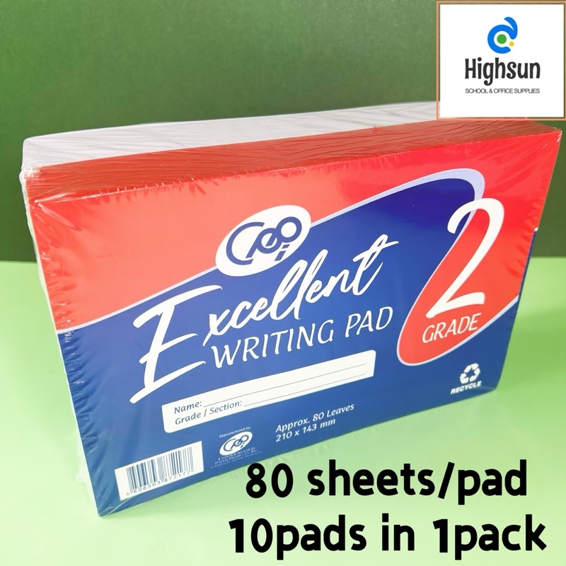 Idols Kids/Excellent/Eagle Writing Pad Paper 10 Pads In One Pack Grade ...