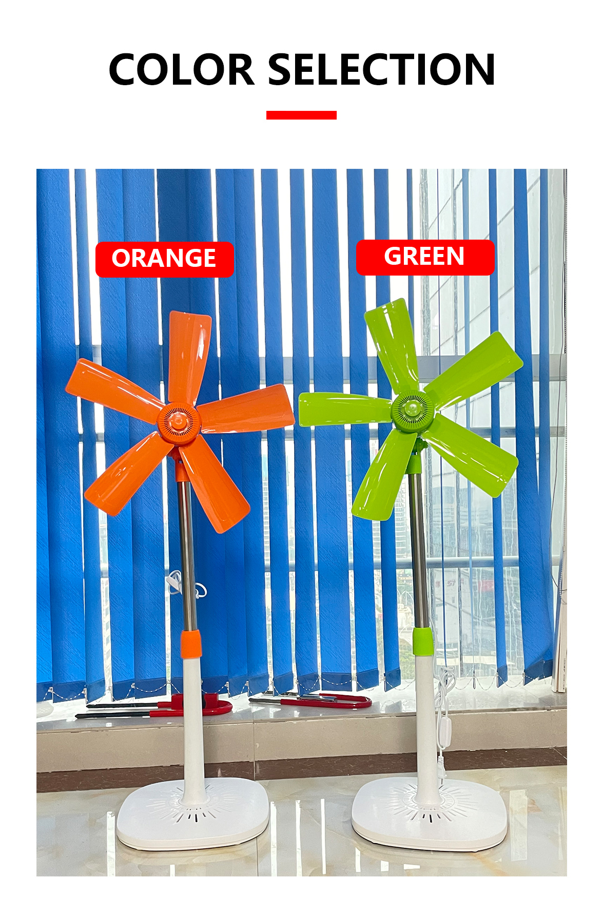 NSS BUY 1 TAKE 1 5 blade stand fan foldable 6w electric fan adjustable ...