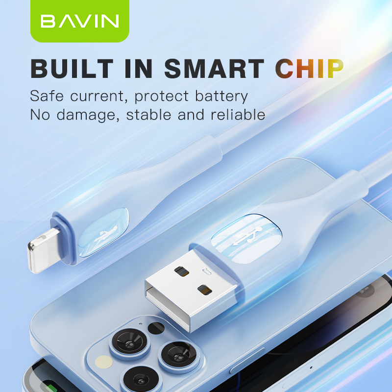 BAVIN CB285 60W Fast Charging Cable Candy Series 1.2m Soft Strong ...