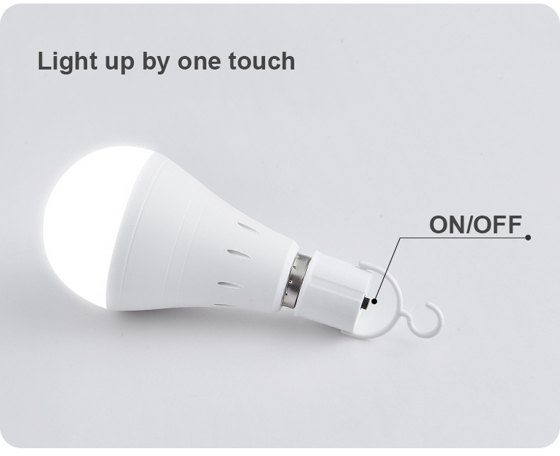 Rechargeable 15W 9W Bulb Emergency Light Bulb For Brow Out Light Bulb ...