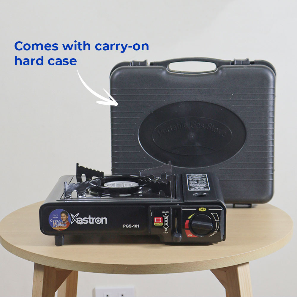 Astron PGS101 2 in 1 Portable Gas Stove - Butane & LPG Compatible ...