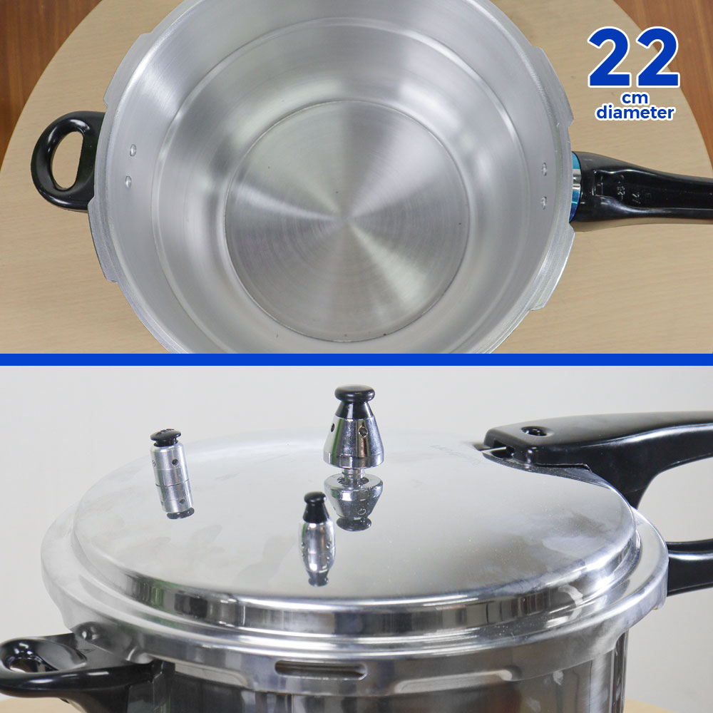 Astron APC22 Pressure Cooker - 5 Liter Capacity | 22cm diameter ...