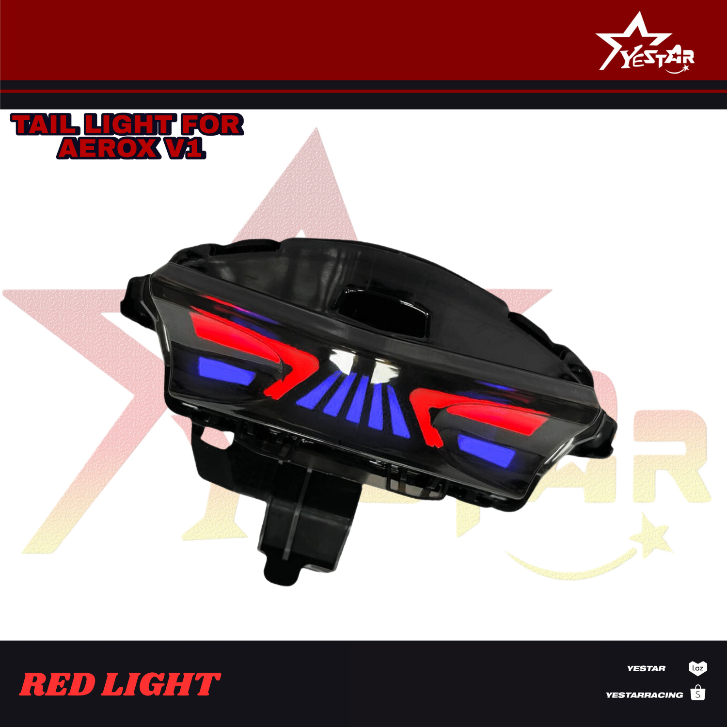 yestarracing Tail Light for Aerox V1 155 Motorcycle Accesories #55152 ...