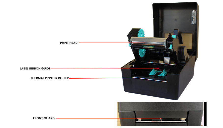OFFICOM Ribbon Printer Multifunctional for Barcode, Waybill Ribbon ...