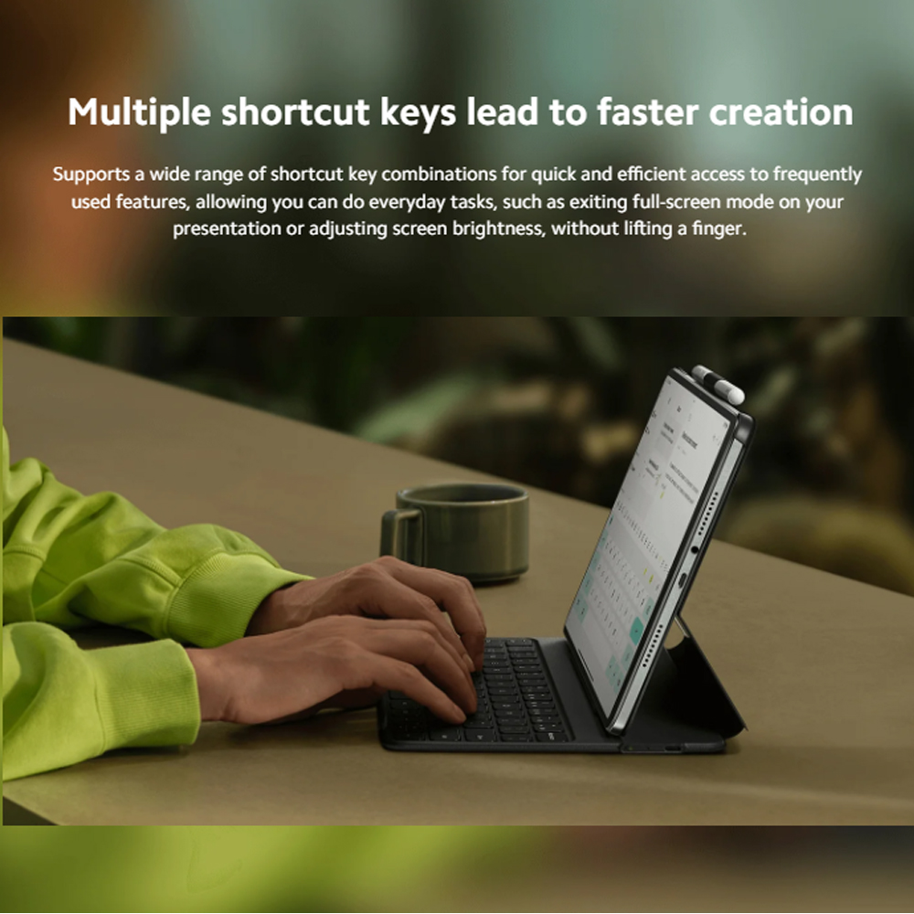 Xiaomi Redmi Pad Pro & Pad 2 Keyboard | Bluetooth 5.2 | 210mAh [NEW ...