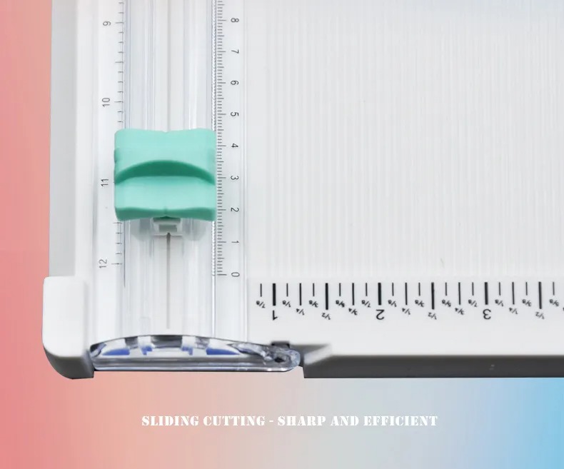 Craft Paper Cutter 12 Inch Cutting Length with Scoring Board 2 in1 ...