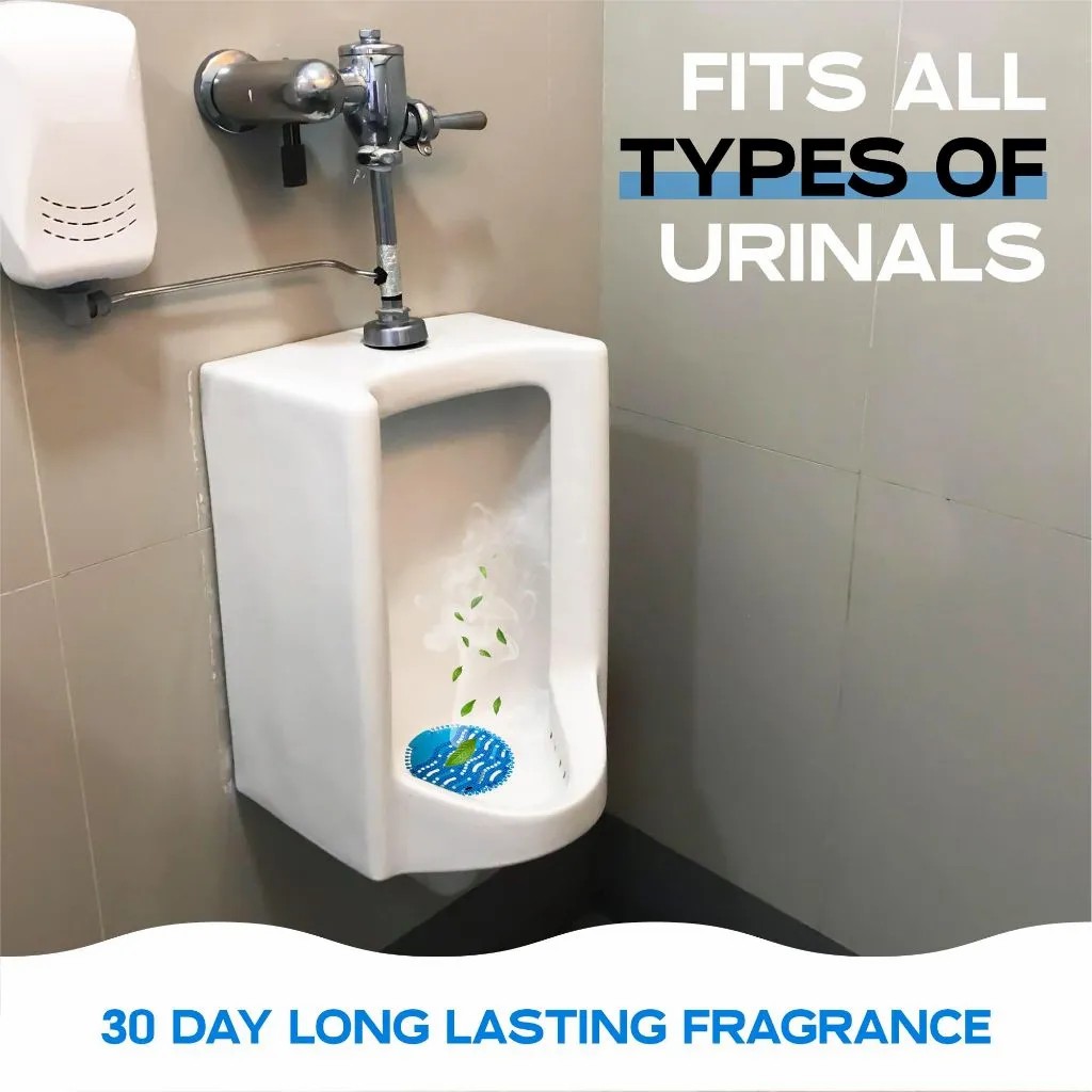 Urinal Screen Mat Pad Fragranced Deodorising Urinal Screen Mat Aromatic ...