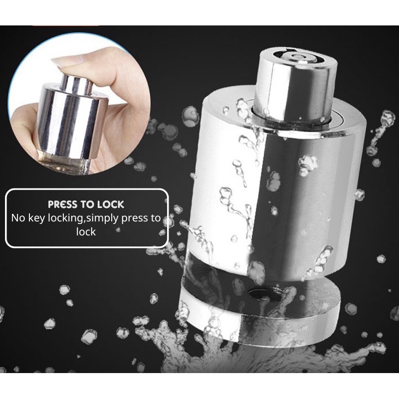 Anti-theft Brake Disc Lock Security Padlock Safe Brake Lock For Scooter ...