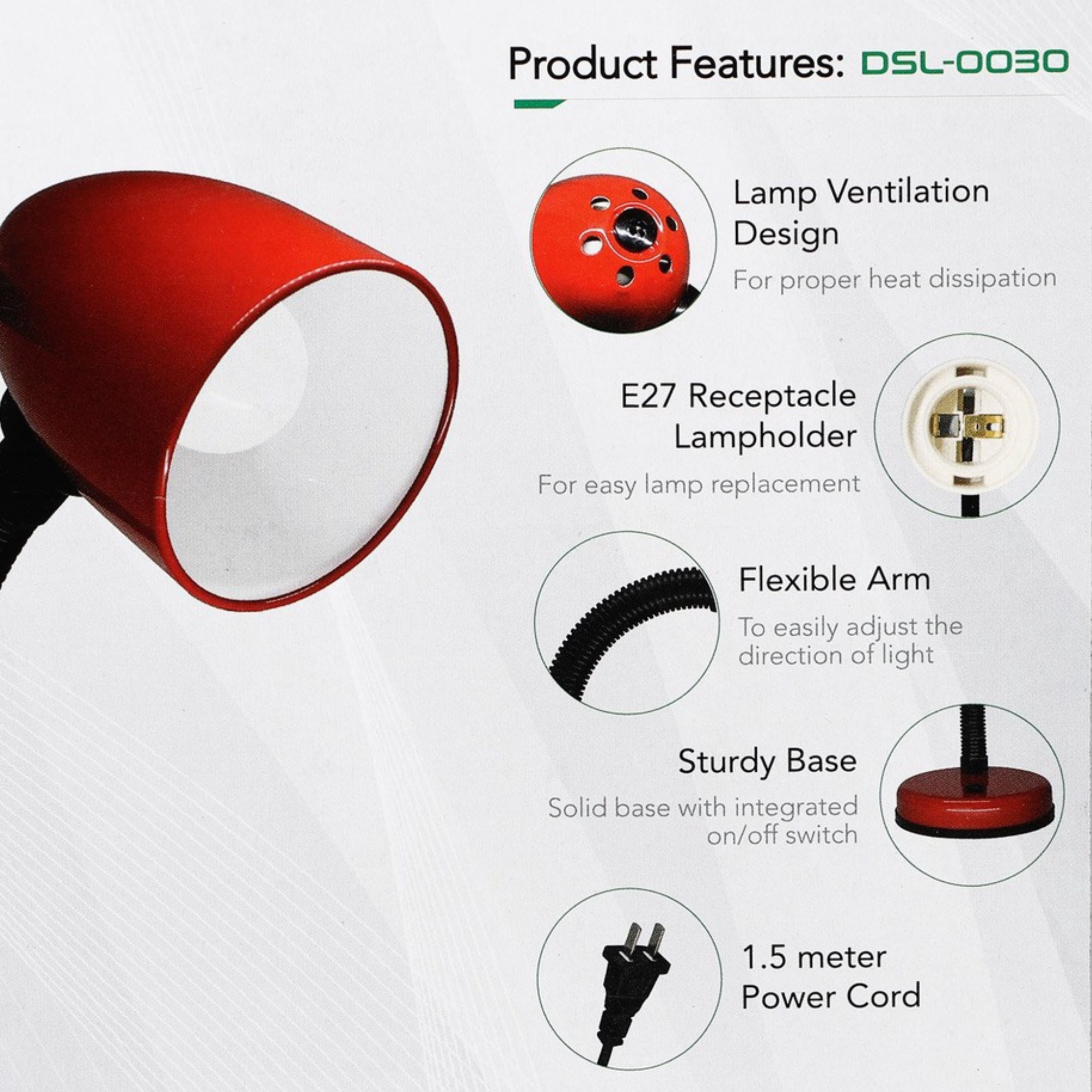 OMNI by DIY Hardware Desktop Table Lamp - DSL-0030 | Shopee Philippines