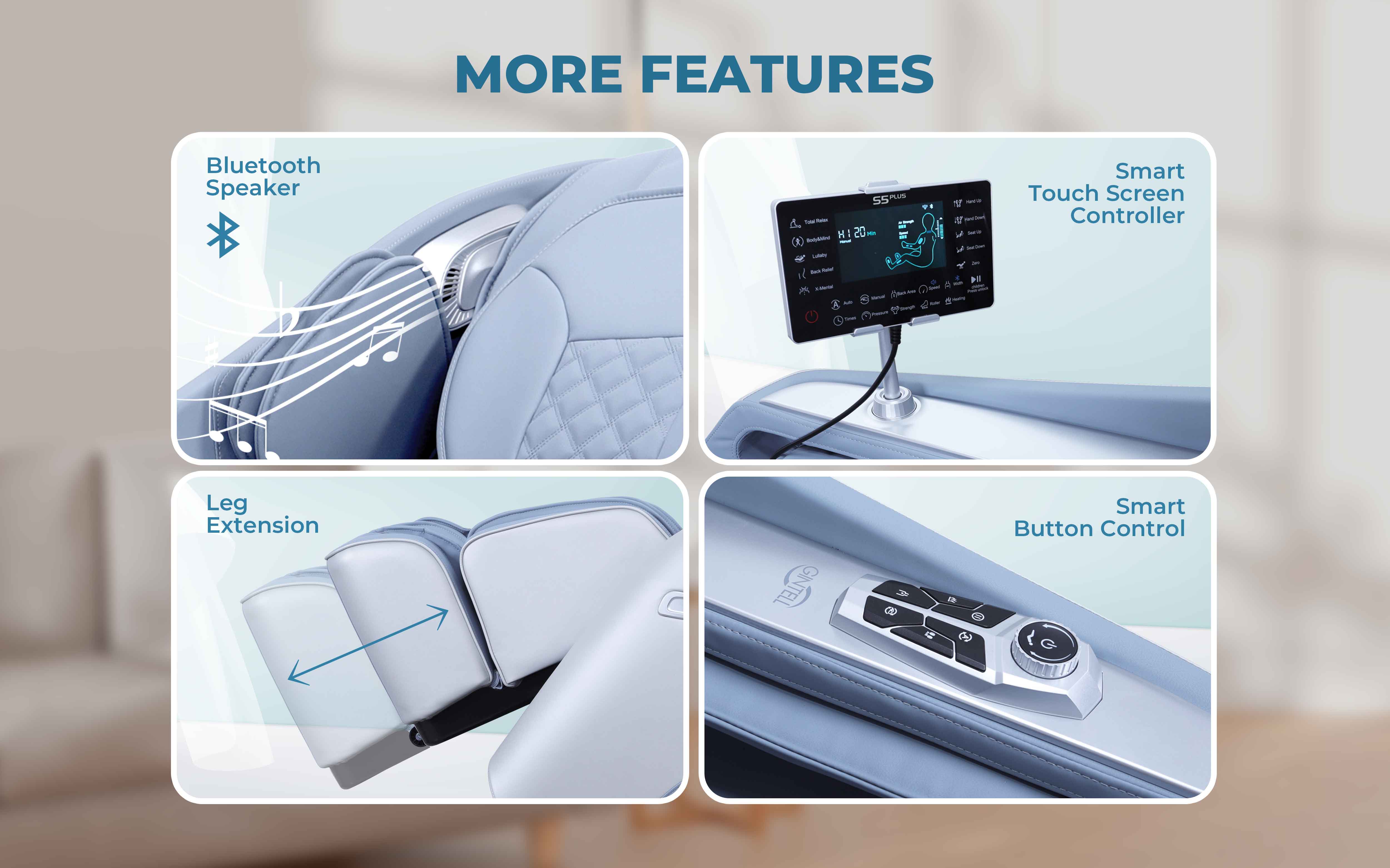 GINTELL S5 PLUS Massage Chair | Shopee Philippines