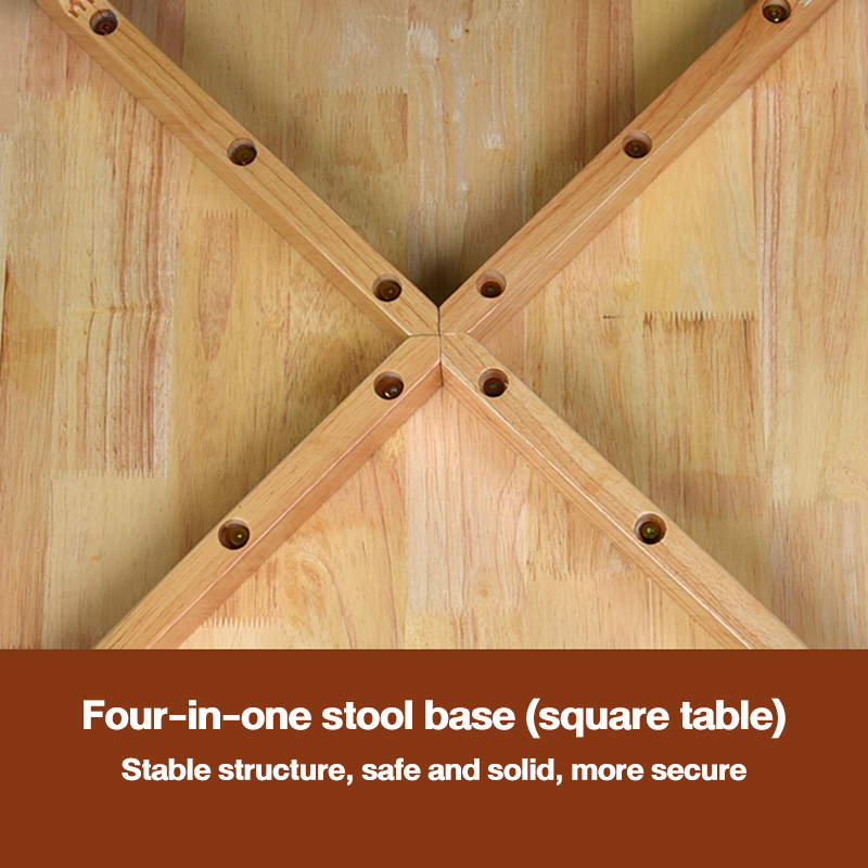 Coffee table Solid Wood Table Square/Round Tea Table Home Stable Dining ...
