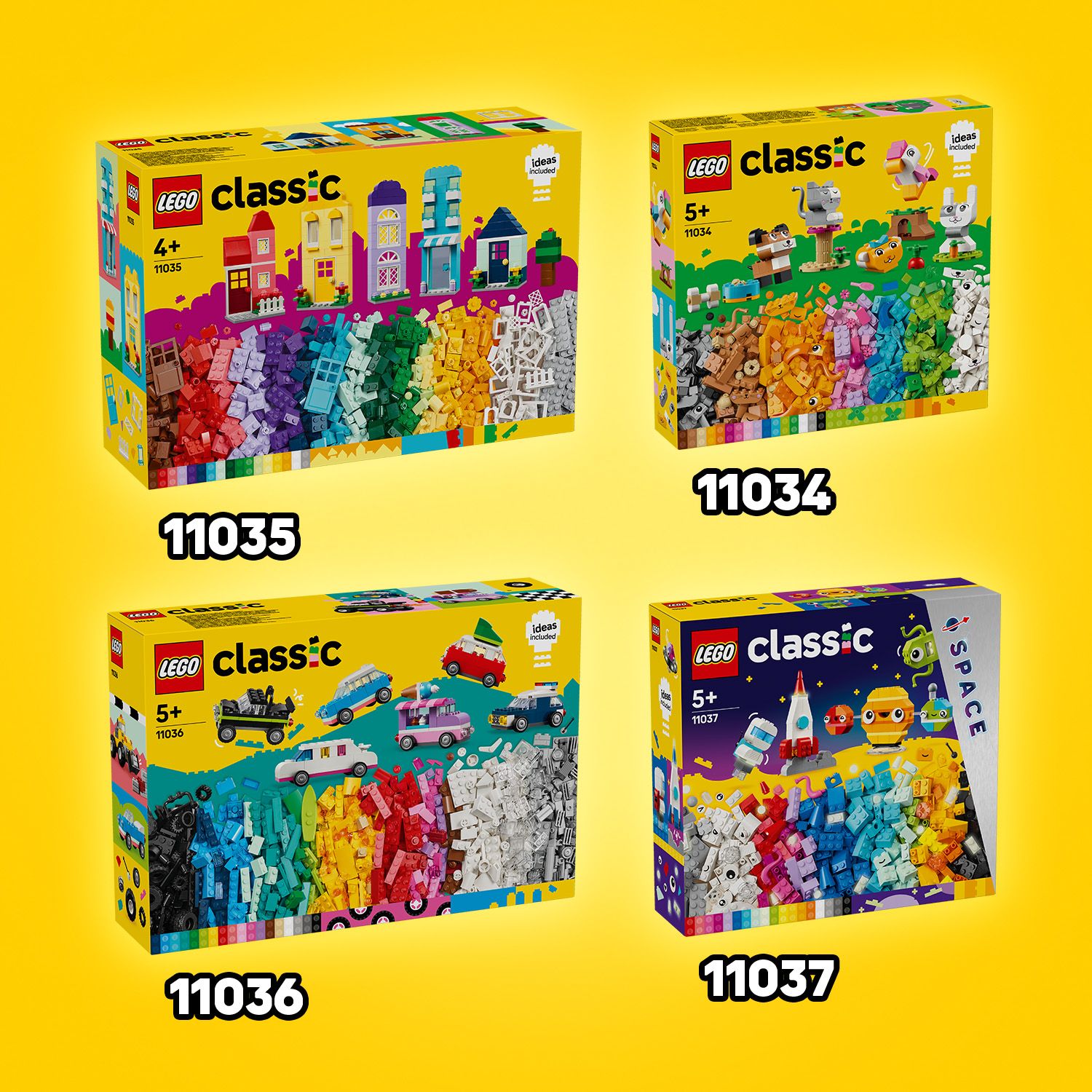 LEGO Classic 11038 Vibrant Creative Brick Box (850 Pieces) | Shopee Philippines