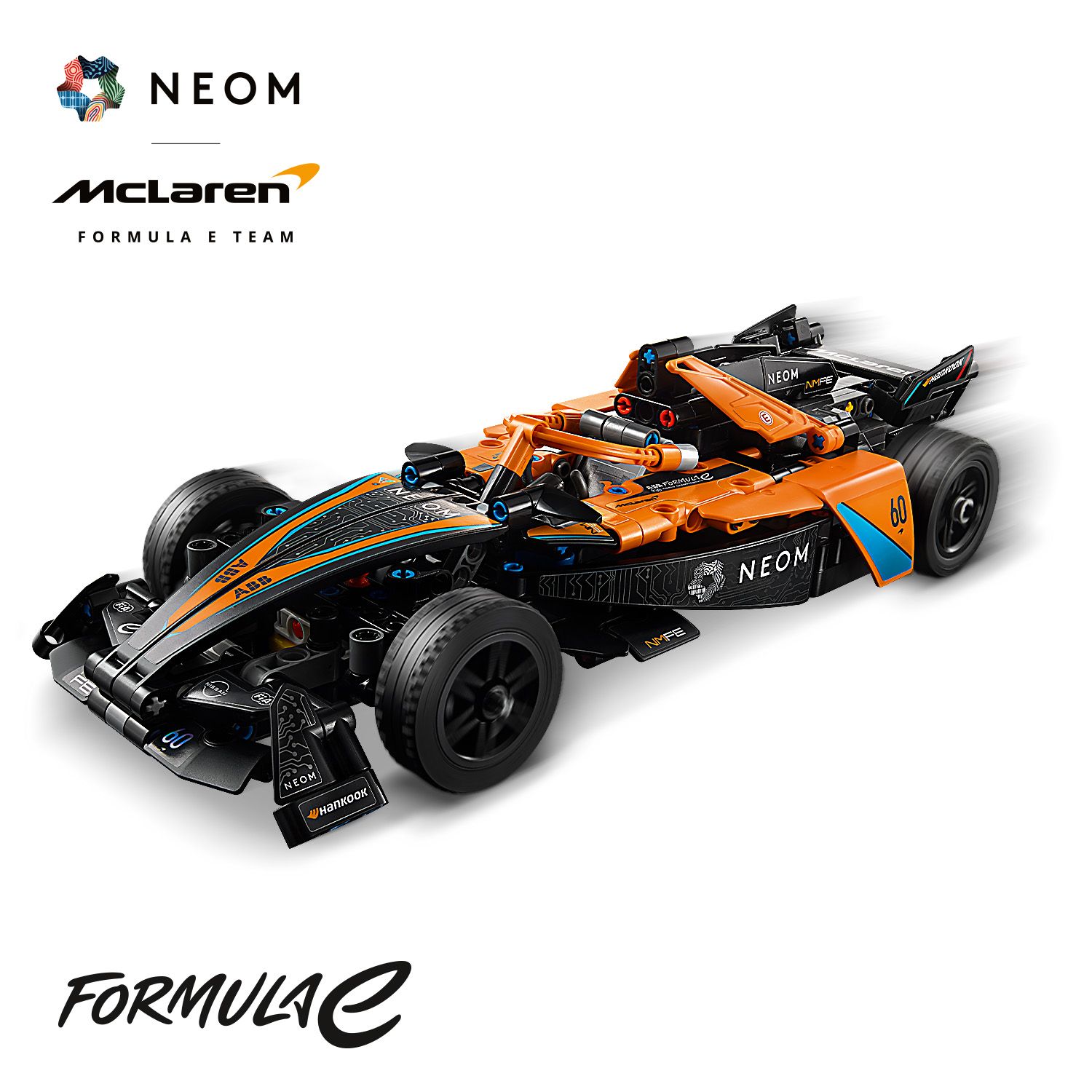 LEGO Technic 42169 NEOM McLaren Formula E Race Car (452 Pieces ...