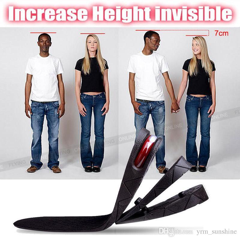 invisible increase insole height lift adjustable cut heel insert higher ...