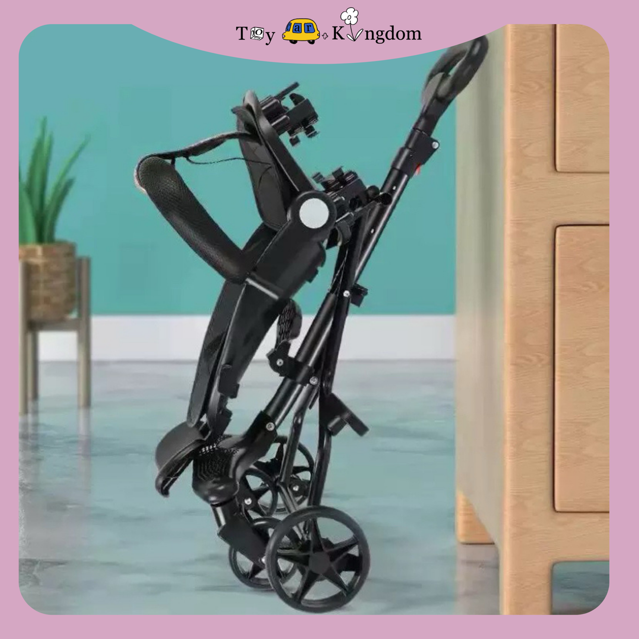 Trending Design New Baby Stroller One Key Rotate&Foldable/Reclinable ...