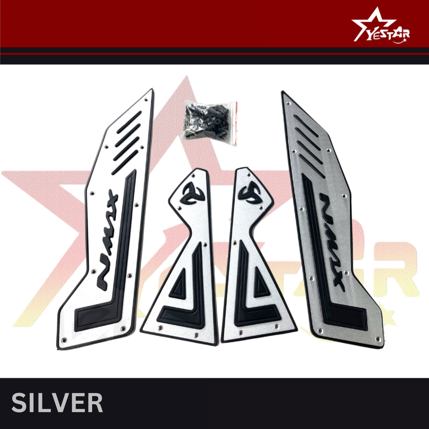 YESTAR PH COD Yamaha Nmax 2019 V1 Matting Footboard With Complete Bolts ...