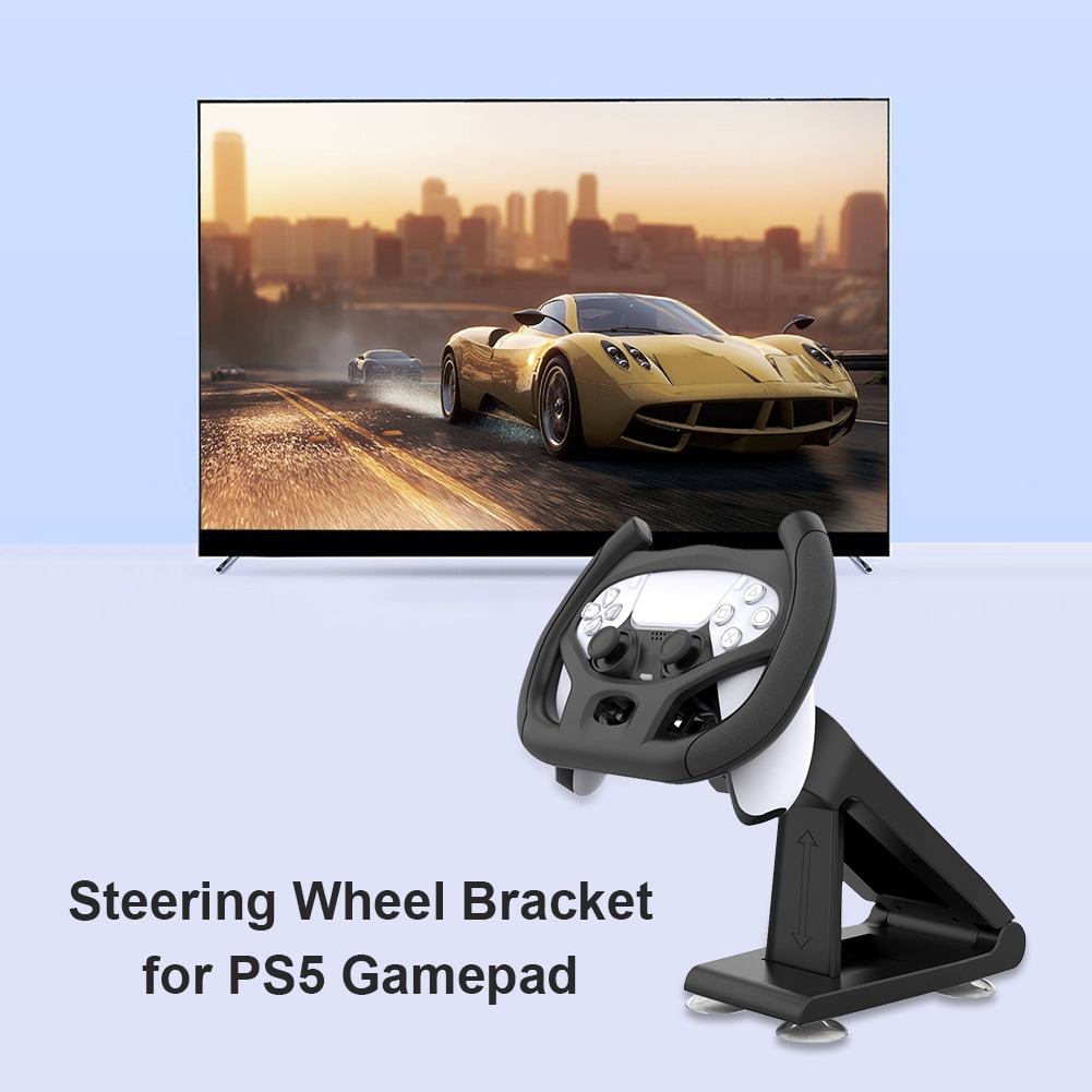 Multi Axis Steering Wheel Races Gaming Handle Holder with Bracket for ...