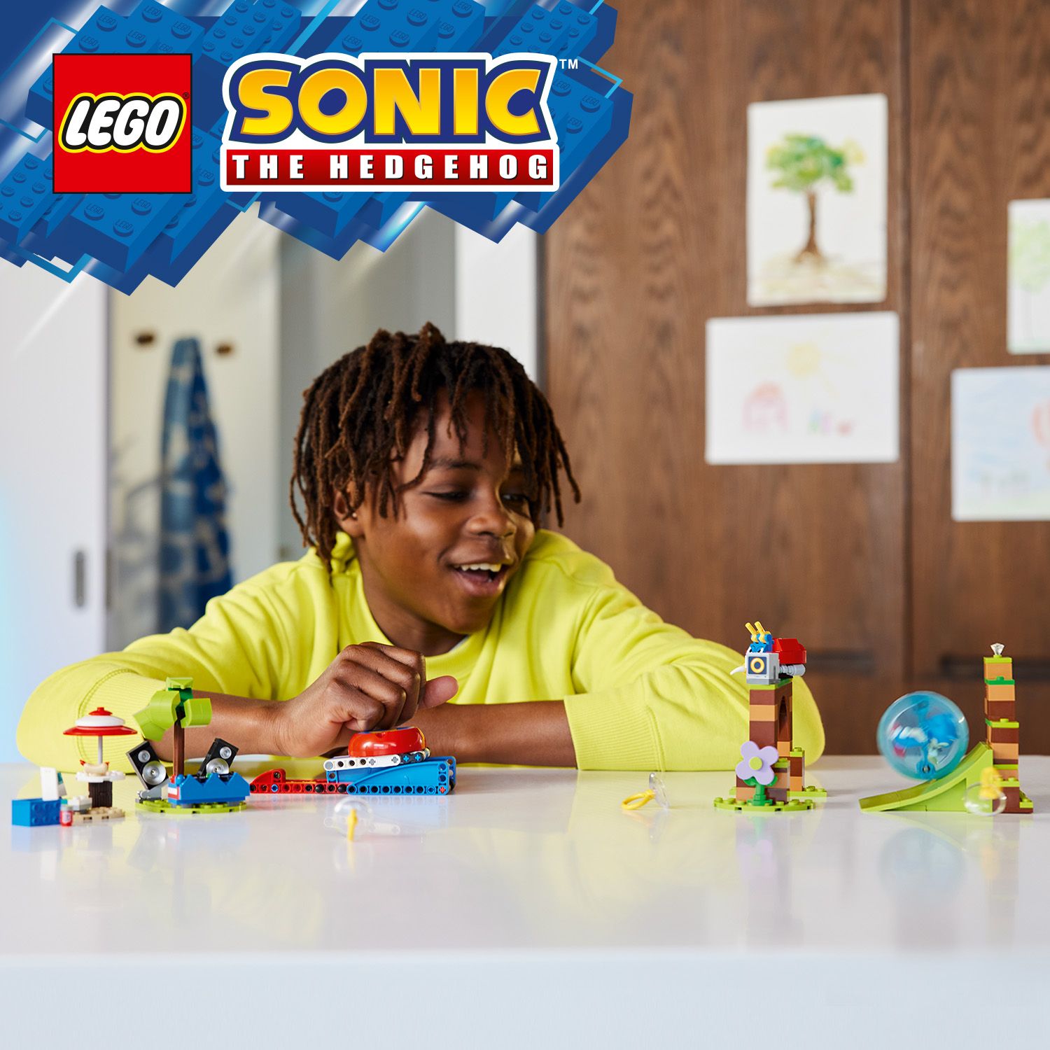 LEGO Sonic the Hedgehog 76990 Sonic’s Speed Sphere Challenge Building ...