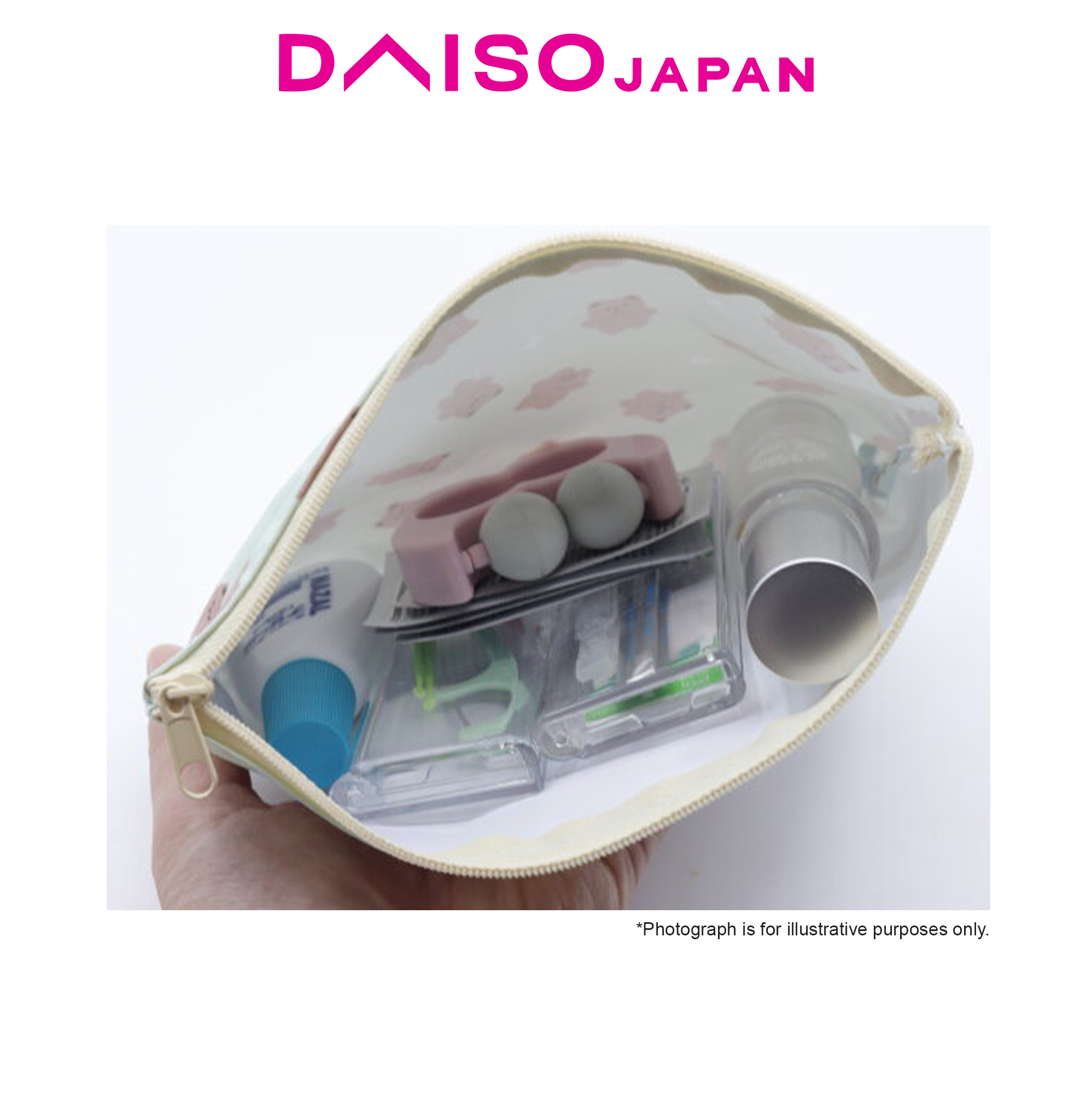 Daiso Small Pouch with Gusset | Shopee Philippines