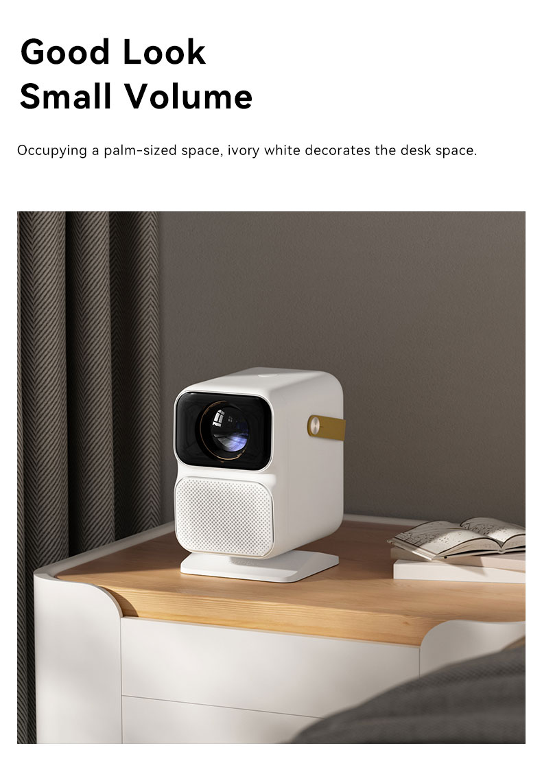 Wanbo Desktop Portable Stand Projector ±15° adjustable angle Easy ...
