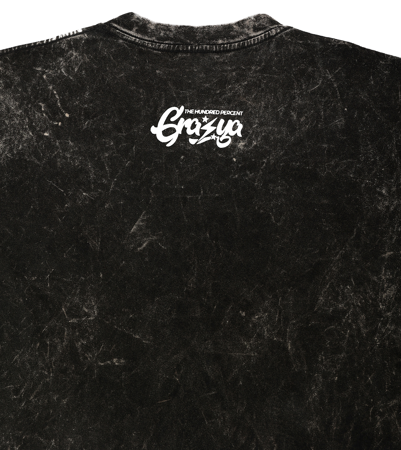 The Hundred Percent X Grasya (Official logo Collaboration Acid Wash) | Shopee Philippines