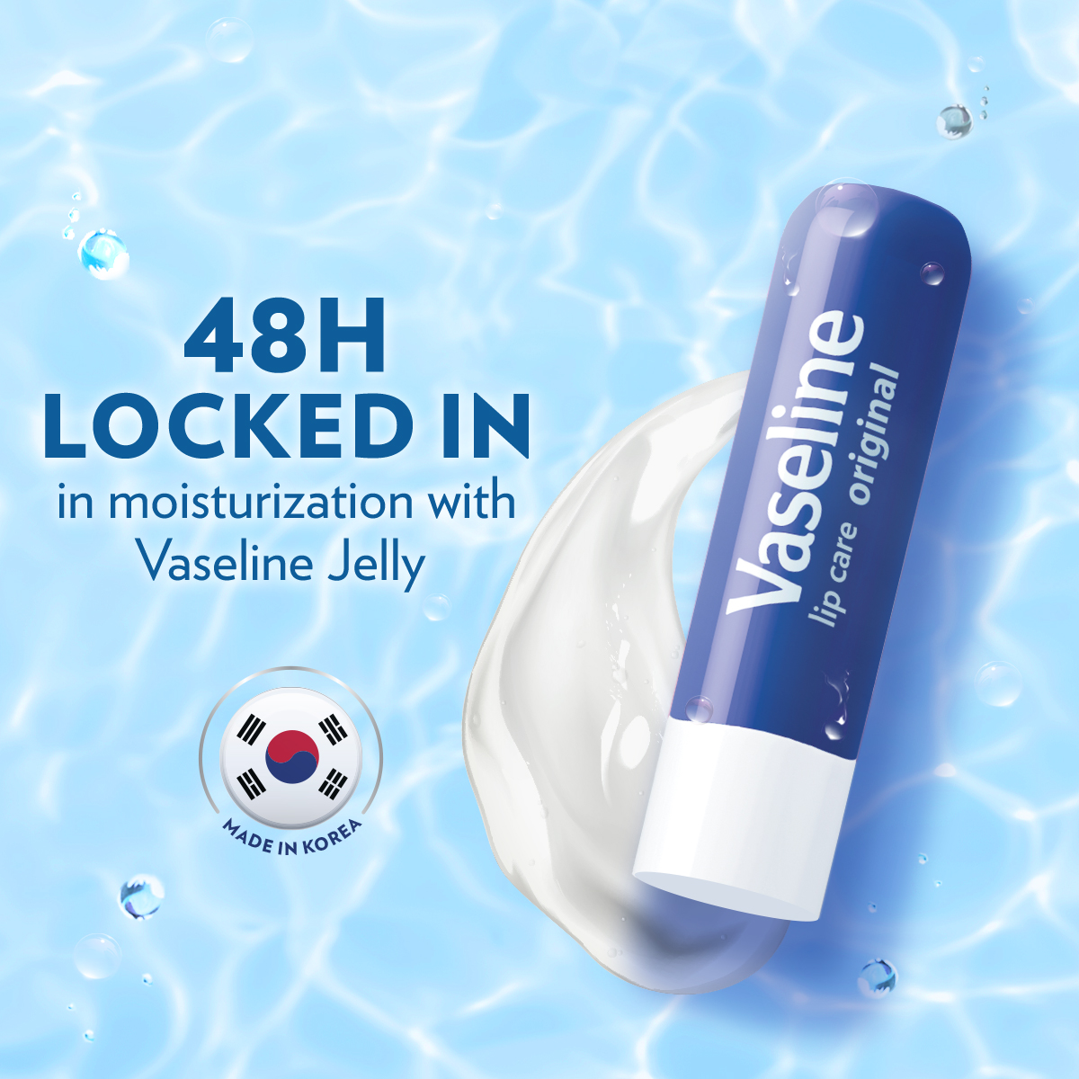 Vaseline Lip Original Lip Balm Stick With Petroleum Jelly 4.8G | Shopee Philippines