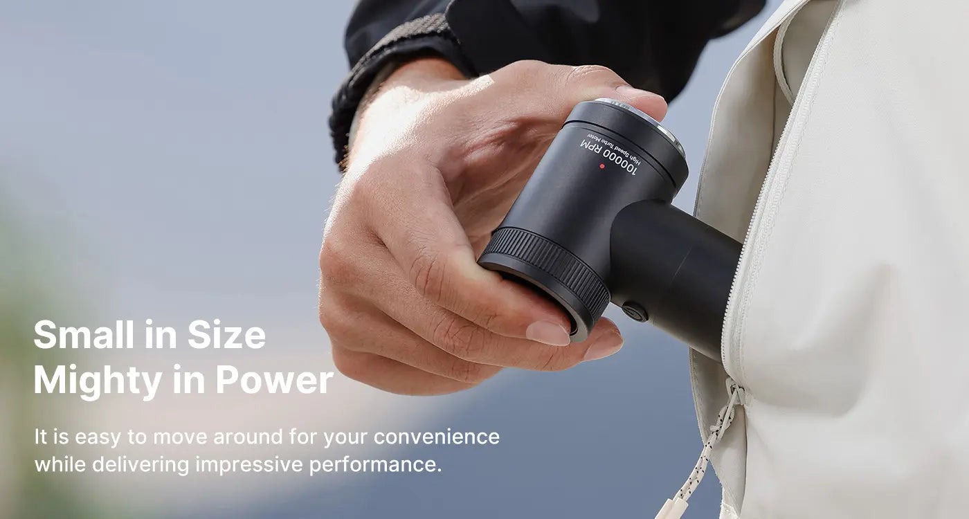 Ulanzi 60W Electric Air Duster Blower Vacuum Cleaner 1100mAh with 3 ...