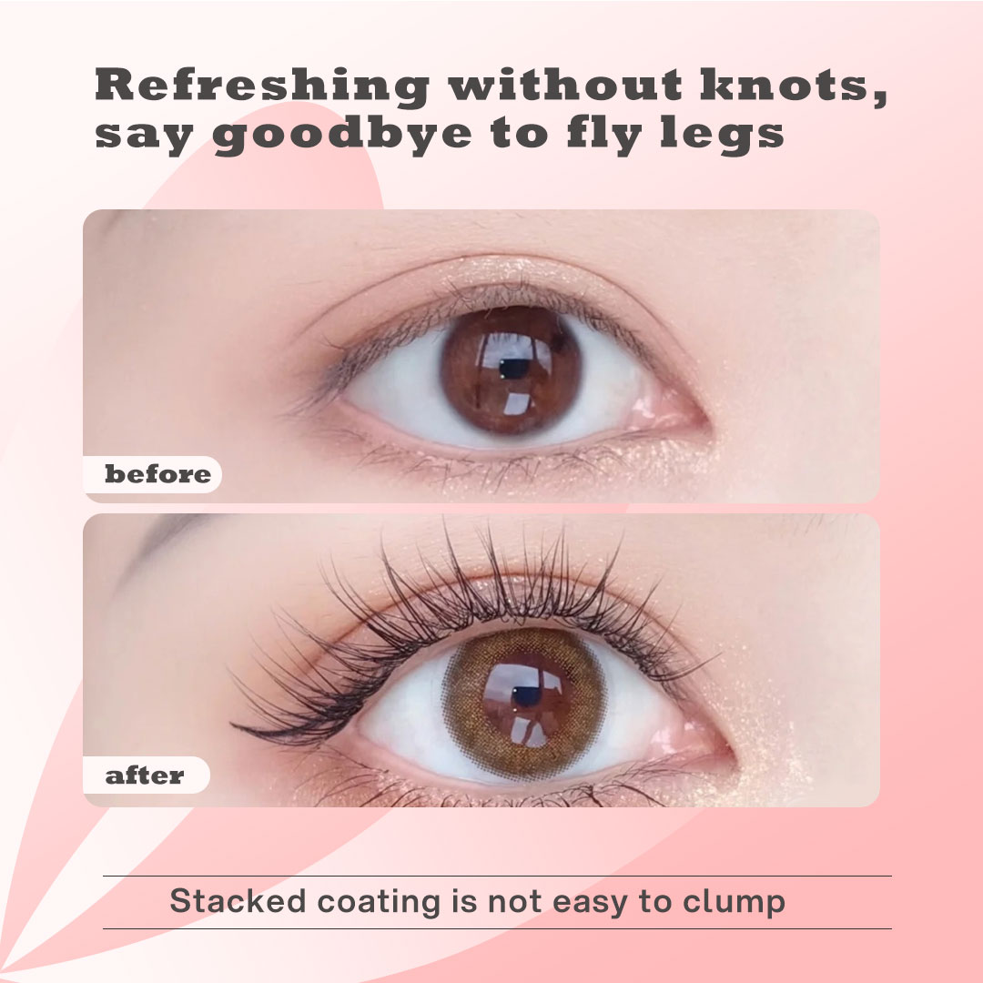 Ashley Shine Mascara Eyes Makeup Volume Curling Smudge-proof ...