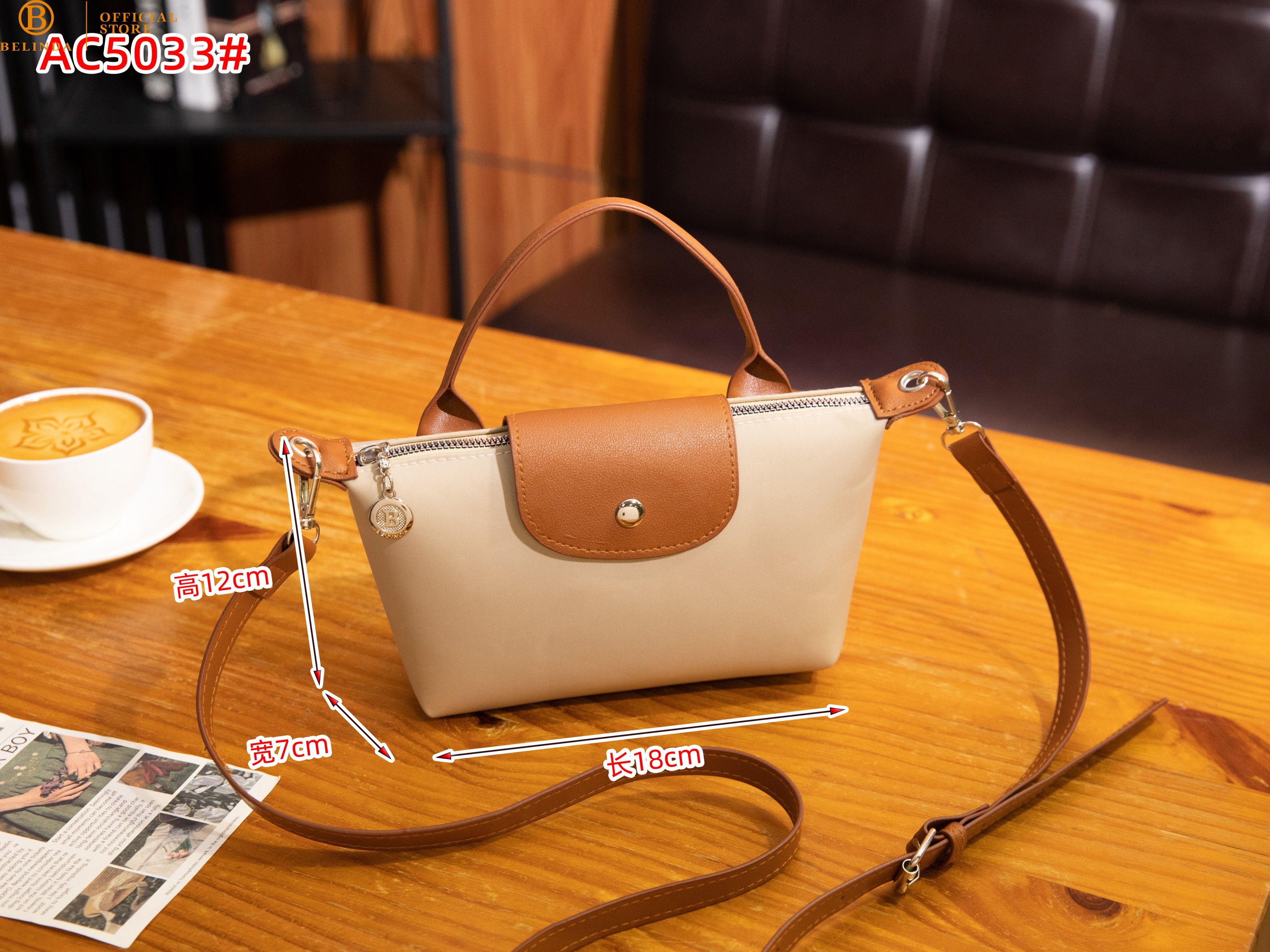 BELINDA Sling Bag For Woman PU Leather 2Way Korean Fashion Cute Mini ...