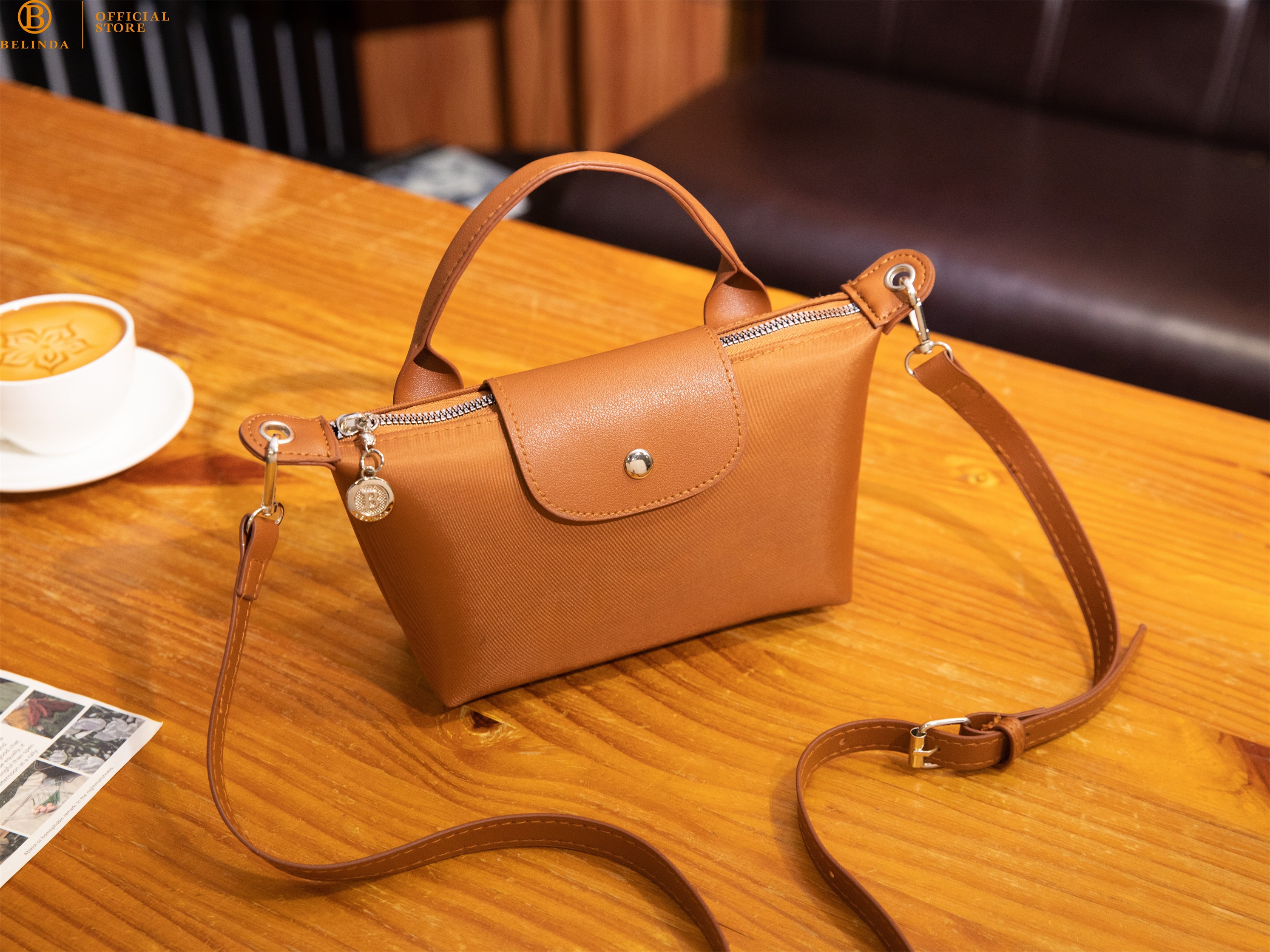 BELINDA Sling Bag For Woman PU Leather 2Way Korean Fashion Cute Mini ...