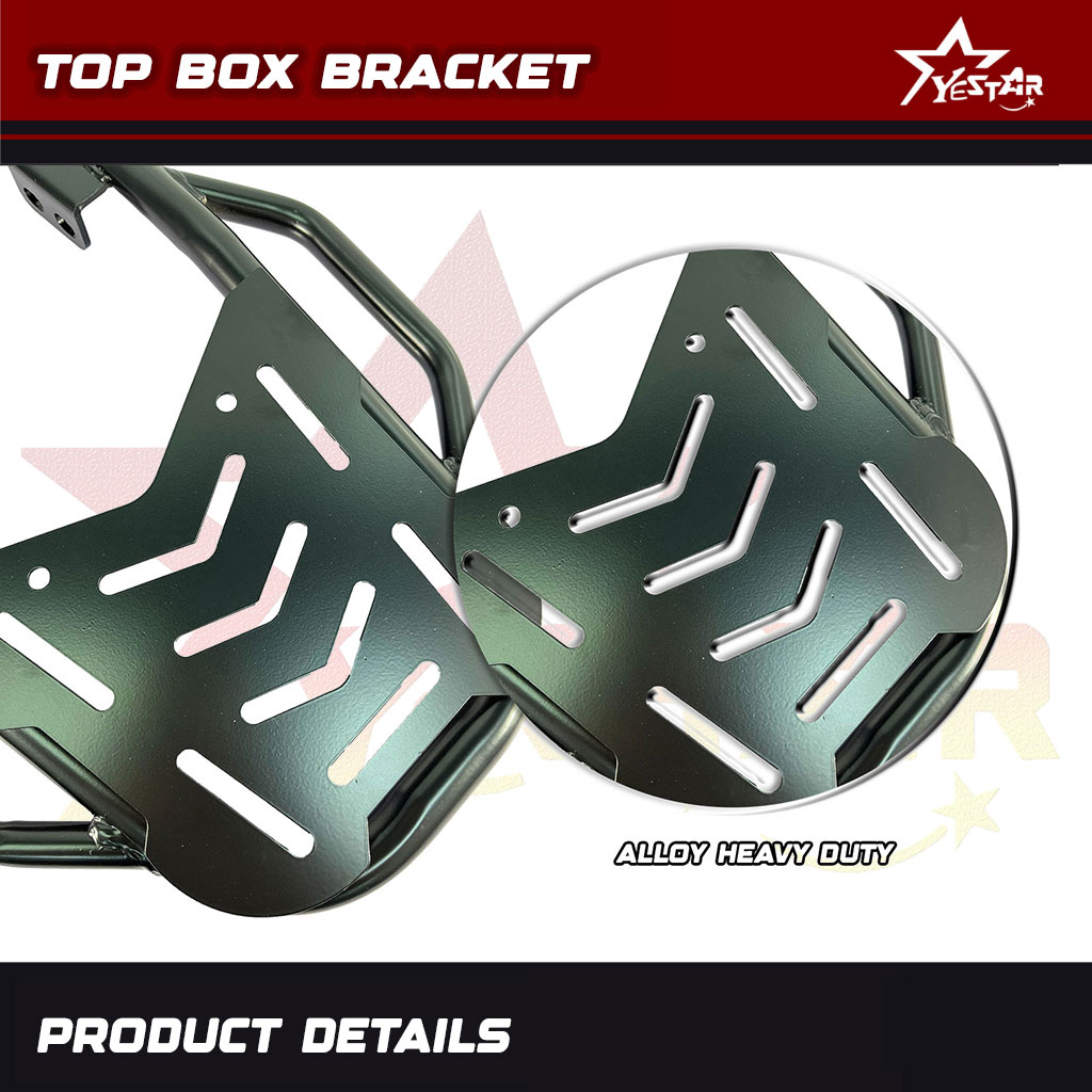 Yestar Racing Premium Heavy Duty Top Box Bracket Box Bracket for Honda ...