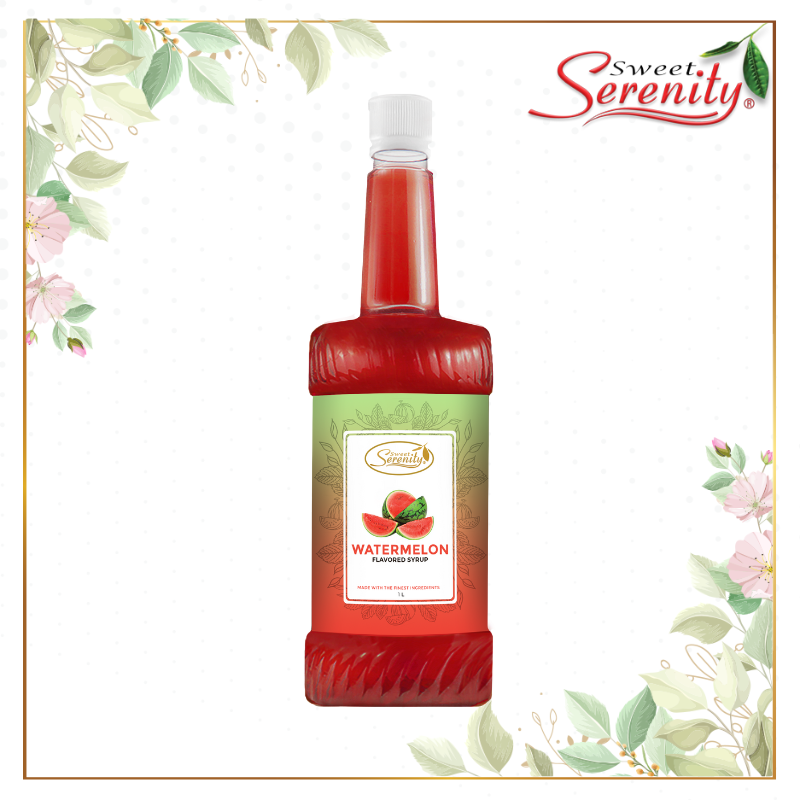 Sweet Serenity Watermelon Fruit Flavored Syrup | Shopee Philippines