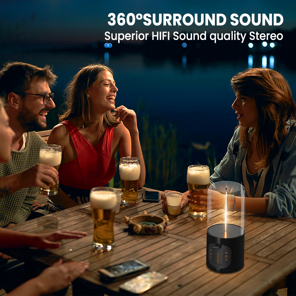 Orashare BSL01 Speaker Bluetooth With Magnetic Atmosphere Light HiFi ...