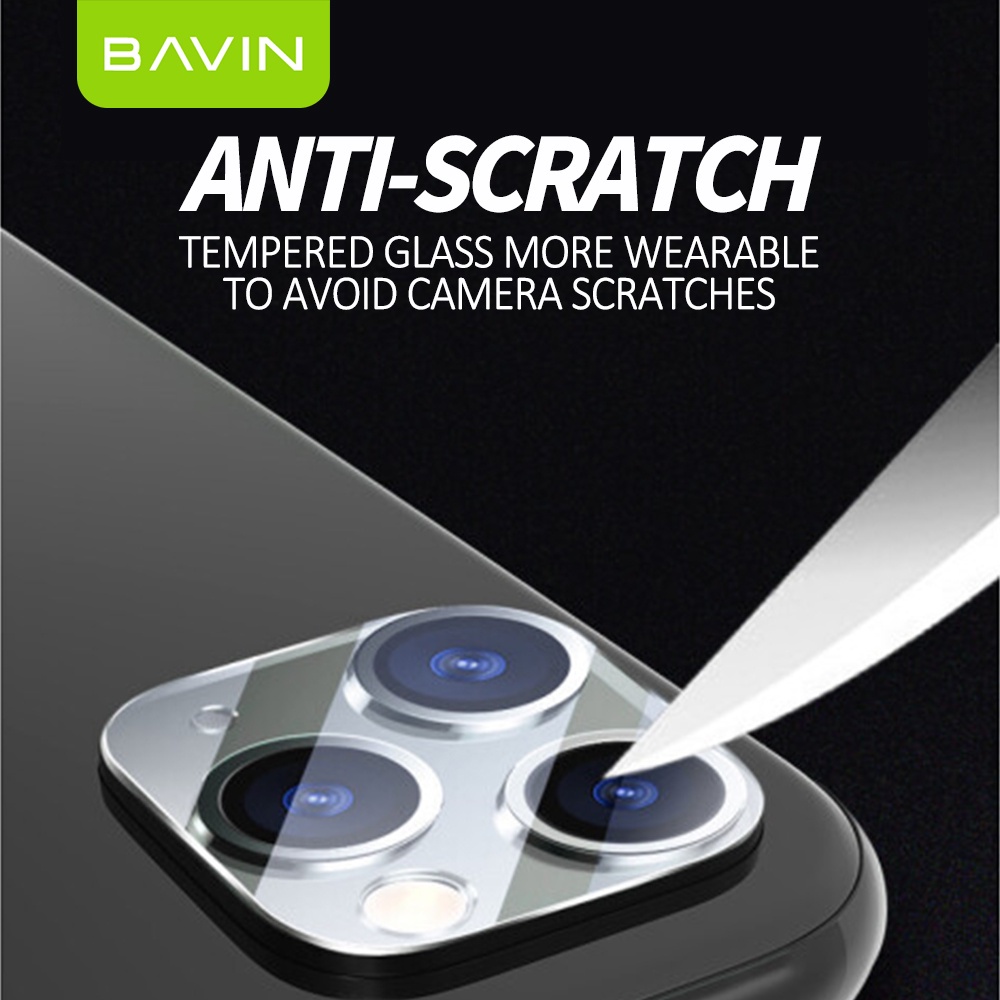 BAVIN Camera Lens Protector Transparent Camera Tempered Glass Scratch ...