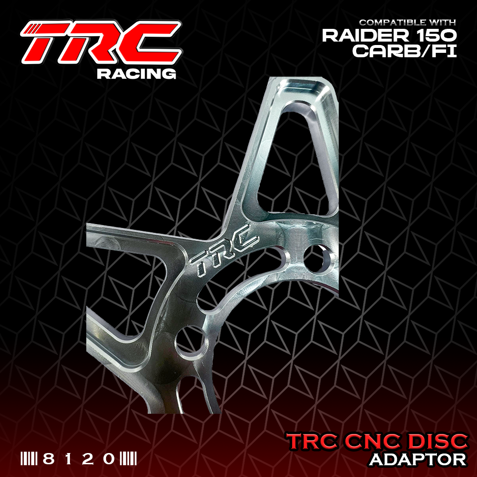 TRC RACING CNC Star Disc Adapter For Raider 150 Carb/FI 8120 | Shopee ...