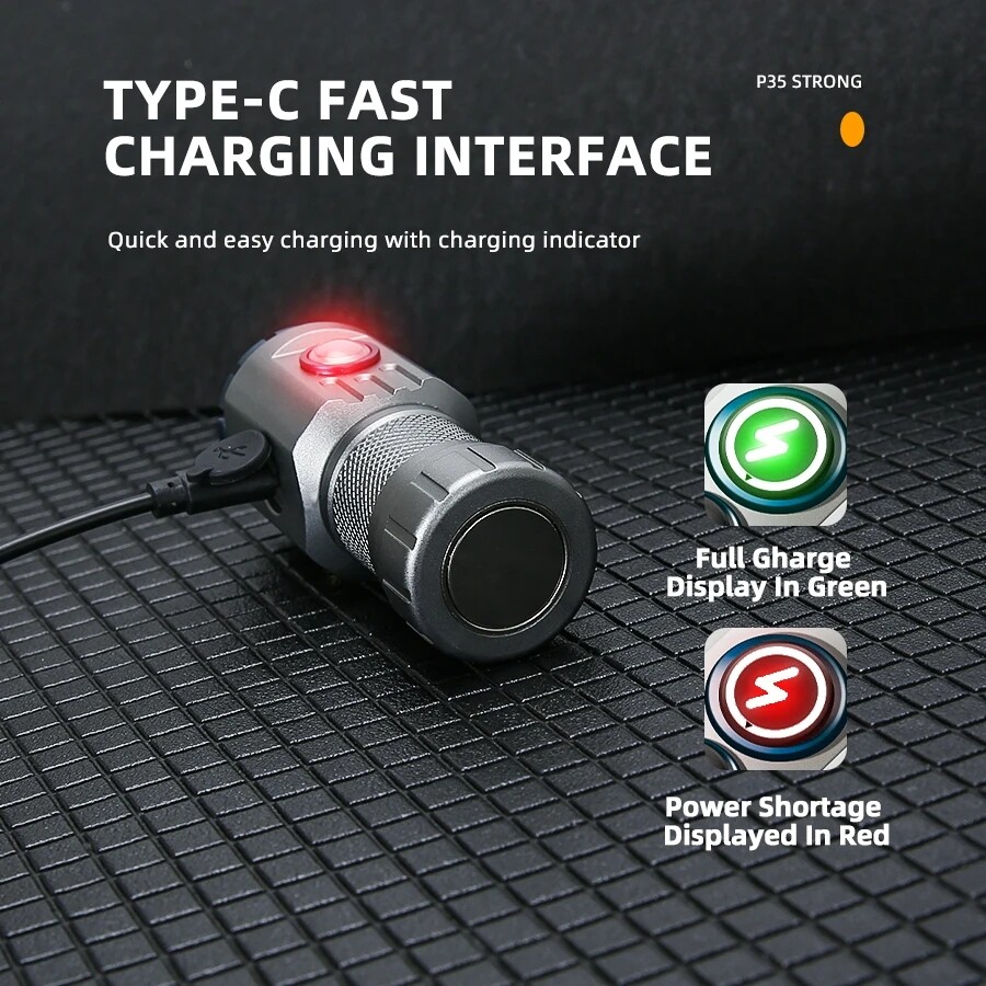 Strong Bright Flashlight Rechargeable Outdoor Multi-function Led Long-range Spotlight Battery BT ...