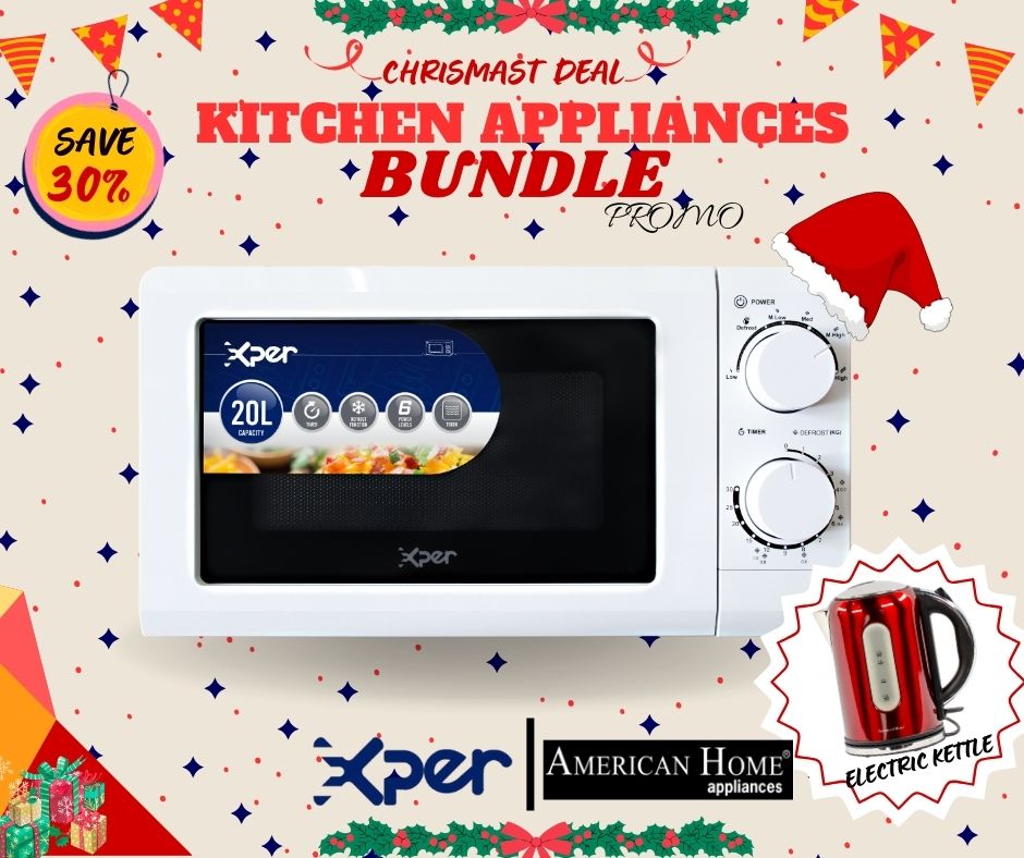 Kitchen Appliances Bundle ( Xper Microwave Oven EXMW-20L23W with ...