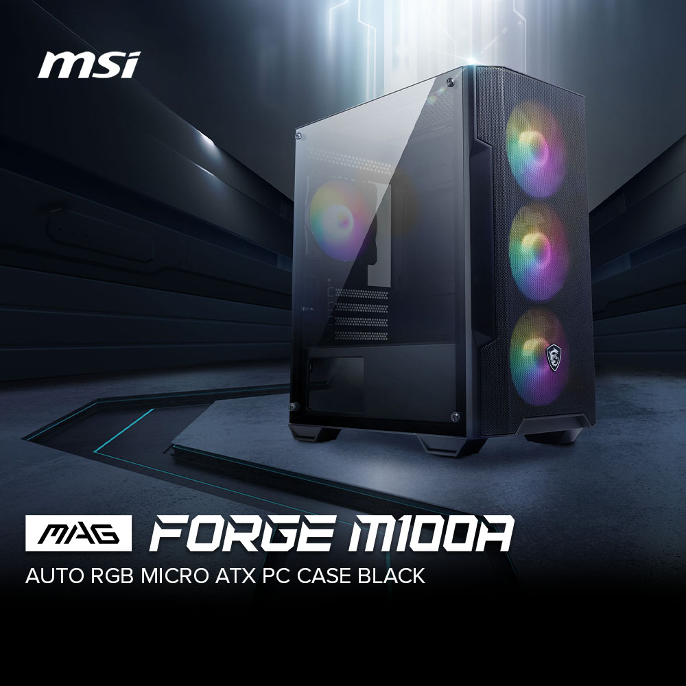 EasyPC | MSI MAG Forge M100A Auto RGB/ M100R Auto RGB/ M100R ARGB PC ...