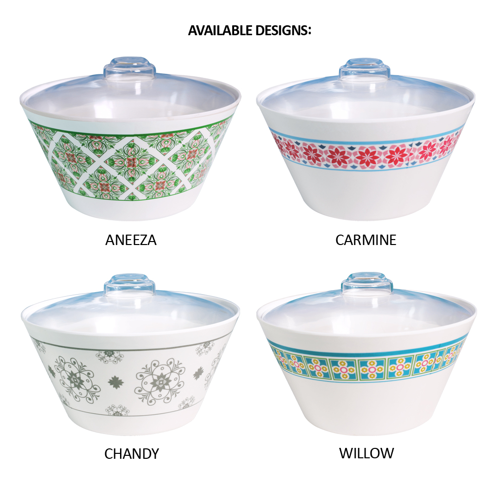 Bestware Willow 8 inch Round Tapered Casserole with Cover | Shopee ...