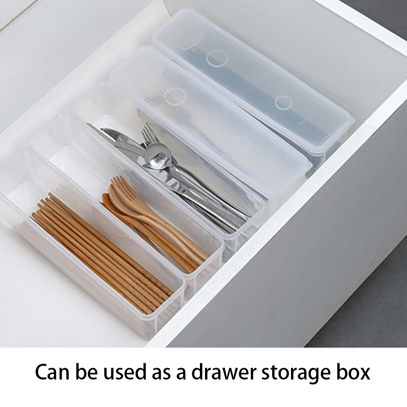 Sealed Noodles Pasta Food Box fresh-keeping Container storage organizer ...