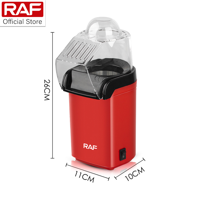 RAF 2L Popcorn Maker Mini No Oil Electric Popcorn Popper for Home ...