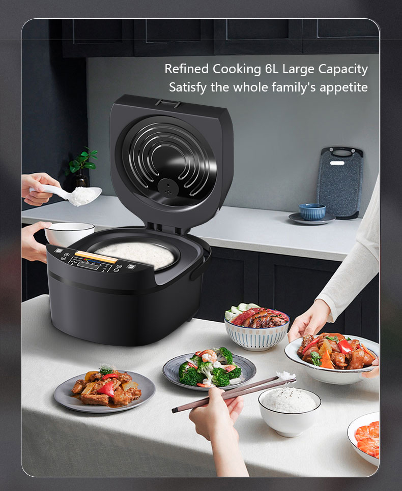 Maimeite Electric Rice Cooker 6L Multifunctional Electric Cooker Home ...