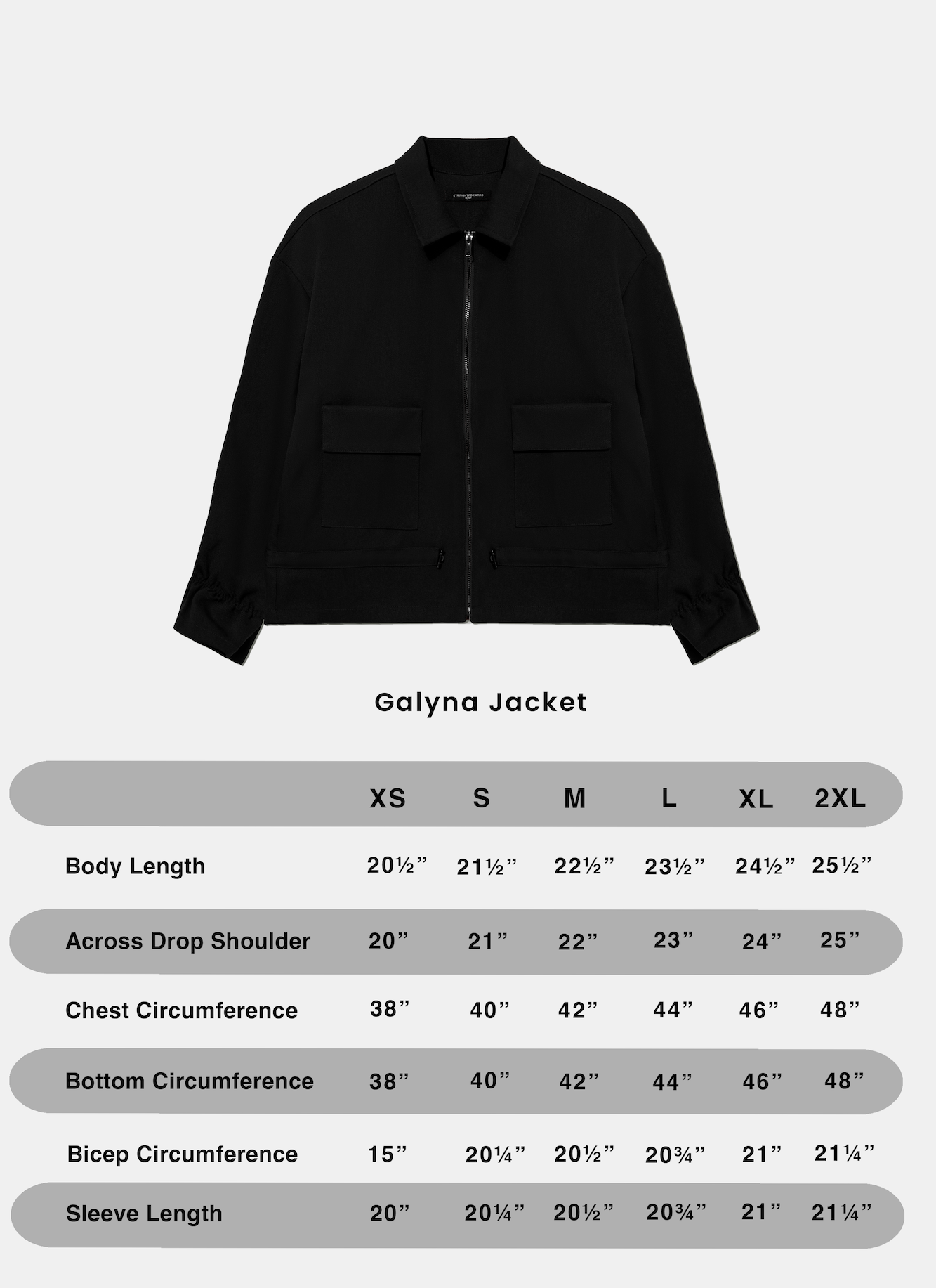 Straightforward Galyna Jacket | Shopee Philippines