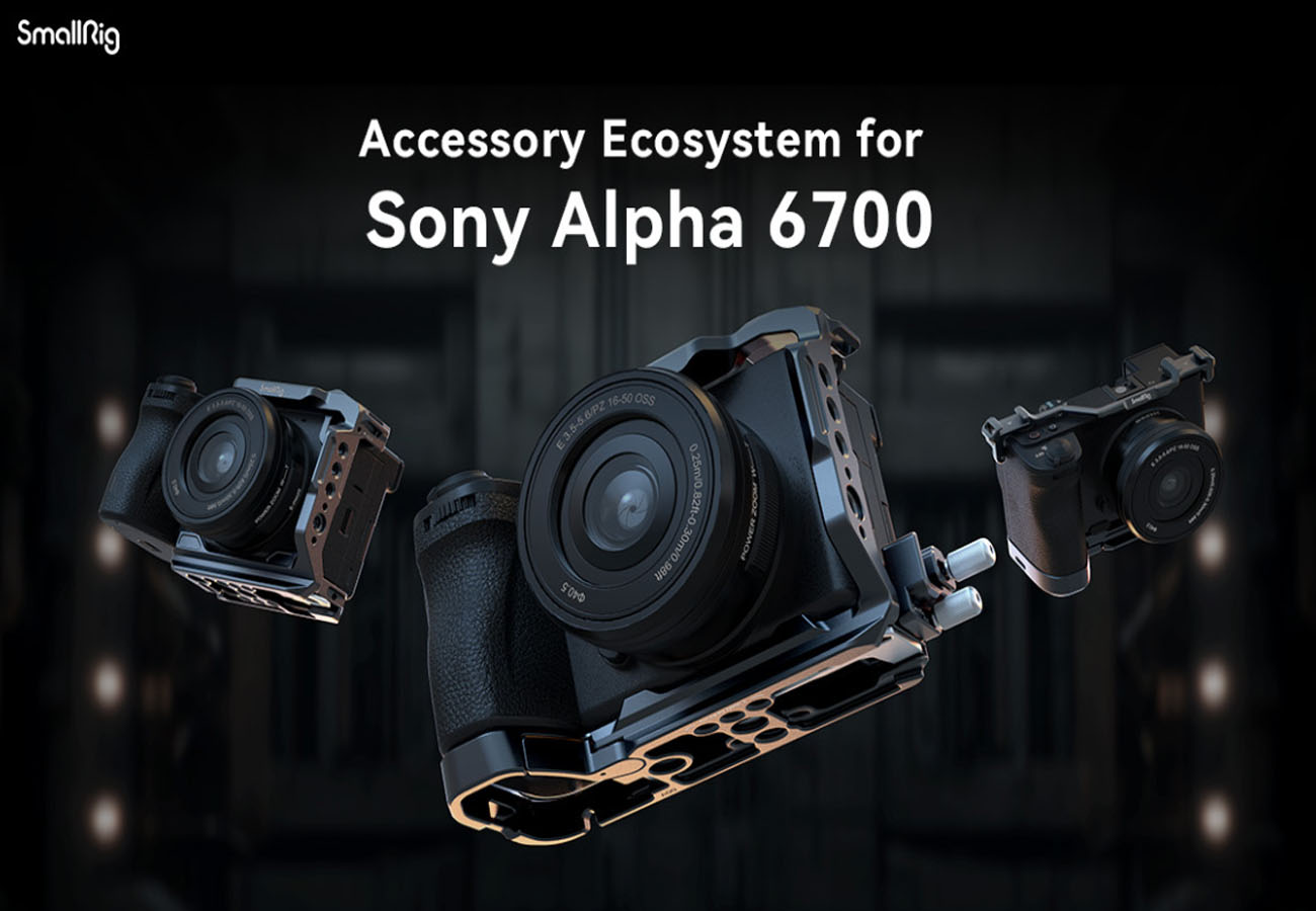 SmallRig Formfitting Camera Cage Kit for Sony a6700 Mirrorless Camera ...