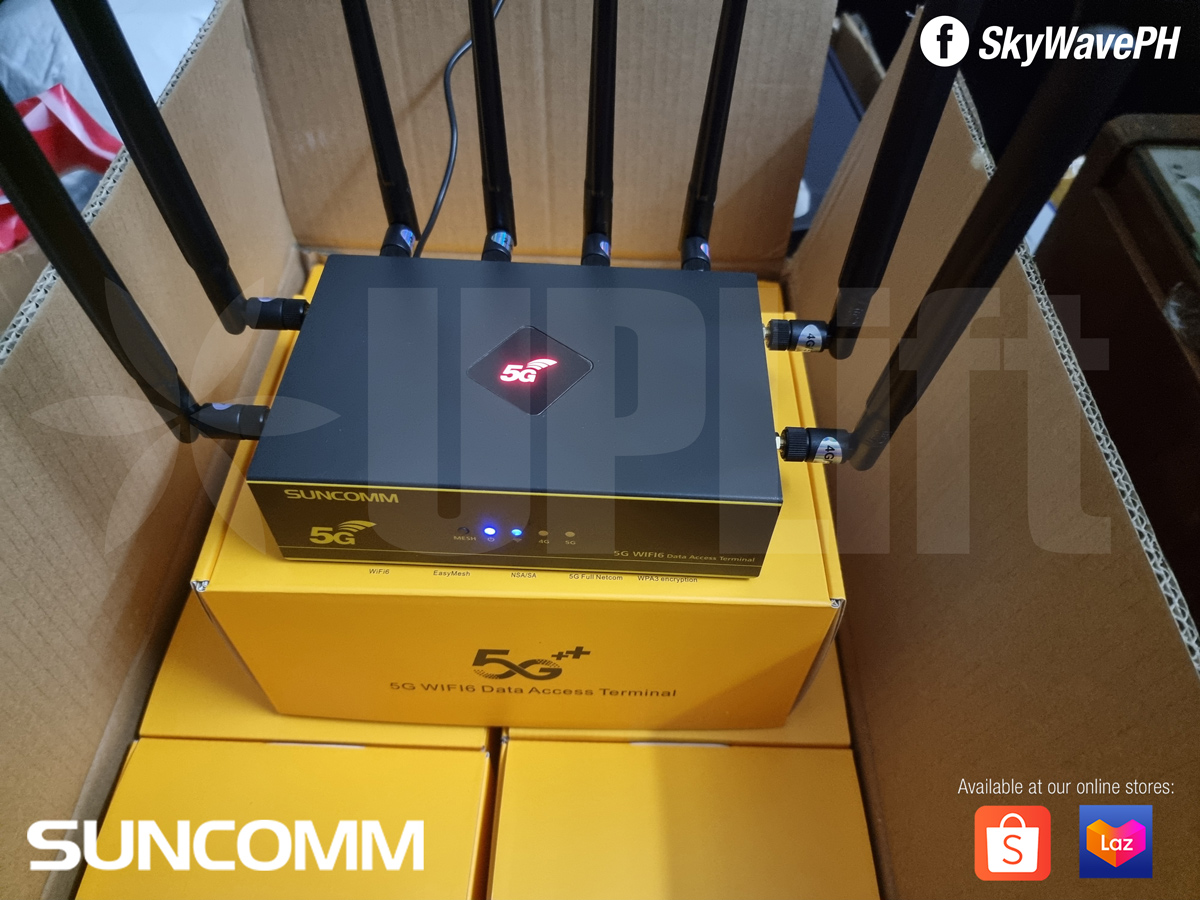 SUNCOMM 01 Industrial-Grade 5G CPE Qualcomm X62 Chipset SIM-Based for ...